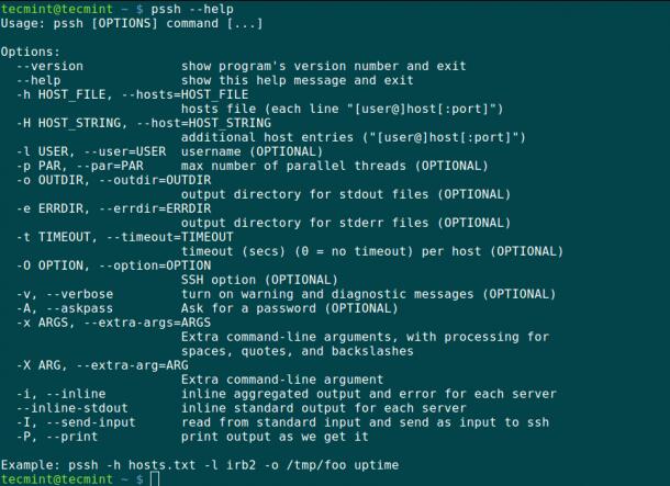 Pssh – 在多个远程Linux服务器上执行命令-A5互联